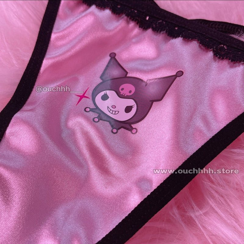 Sweet Devil Satin G String